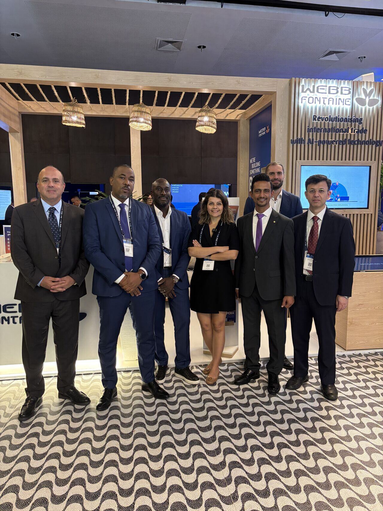 Webb Fontaine at the 2024 WCO Technology Conference in Rio de Janeiro